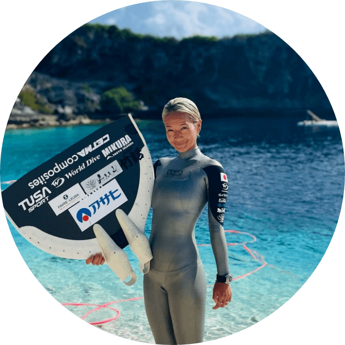 Hanako Hirose | World no.4 | The Freedive Ranking